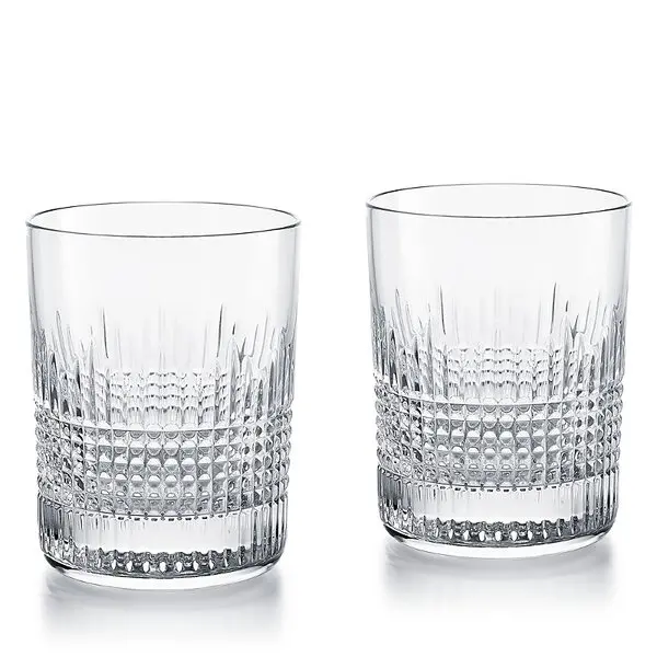 THE MARTHA, BY BACCARAT Nancy Tumbler #2, Set Of 2 - Clear