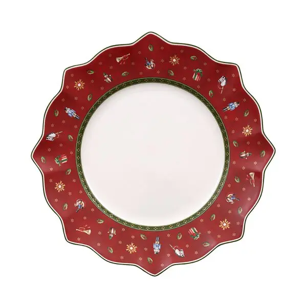VILLEROY & BOCH Toy's Delight Dinner Plate - Red