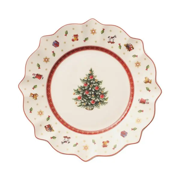 VILLEROY & BOCH Toy's Delight Dinner & Salad Plate Set, 8 Pieces