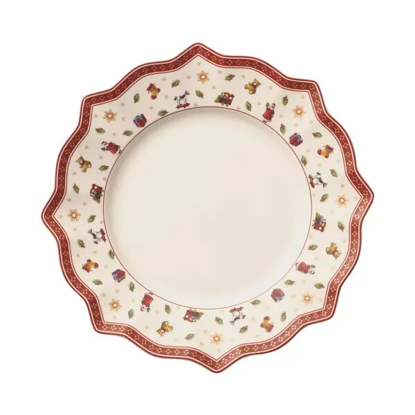 VILLEROY & BOCH Toy's Delight Dinner & Salad Plate Set, 8 Pieces