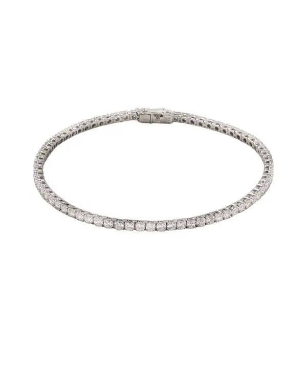 De Beers Classic Eternity -karat White Diamond Bracelet - Gold