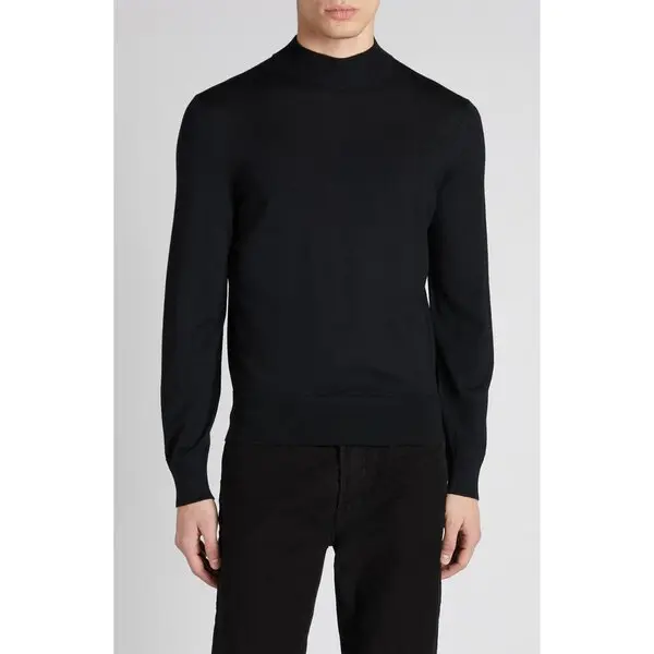 TOM FORD Cashmere And Silk Crewneck Sweater - Black