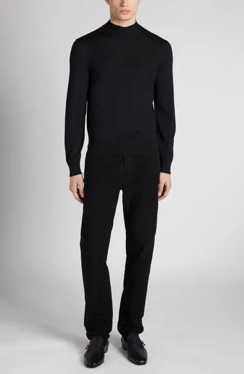 TOM FORD Cashmere And Silk Crewneck Sweater - Black