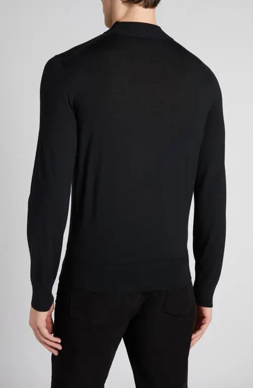 TOM FORD Cashmere And Silk Crewneck Sweater - Black