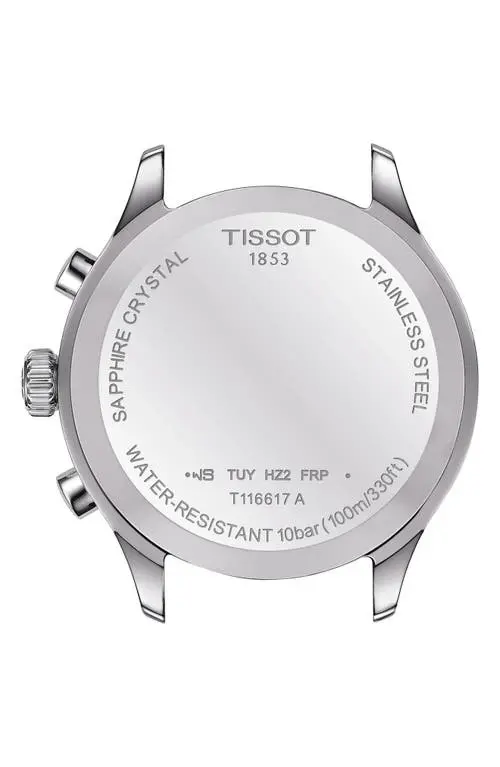 TISSOT Chrono Xl Chronograph Leather Strap Watch - Brown