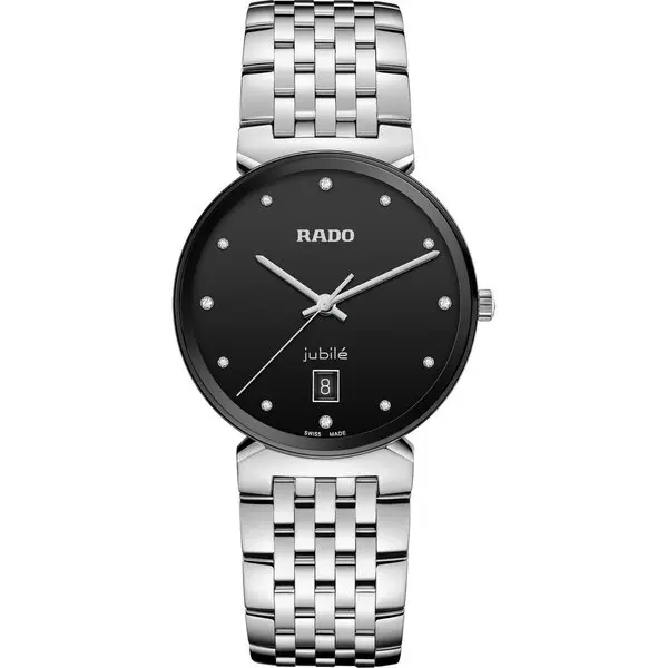 RADO Florence Diamond Bracelet Watch - Black