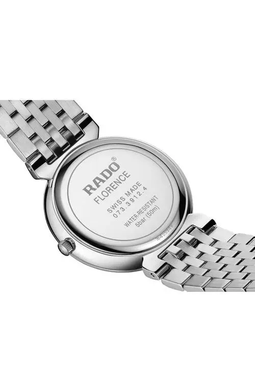 RADO Florence Diamond Bracelet Watch - Black