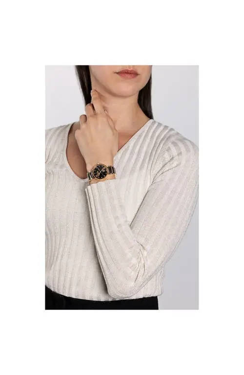 RADO Centrix Automatic Diamond Bracelet Watch - Brown