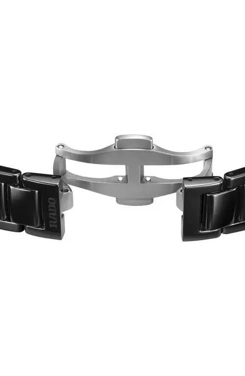 RADO True Square Bracelet Watch - Black