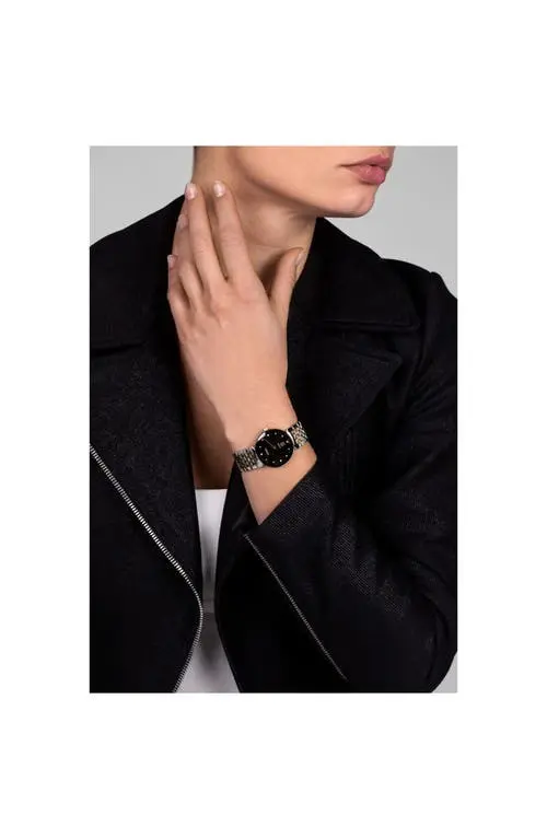 RADO Diamond Bracelet Watch - Black