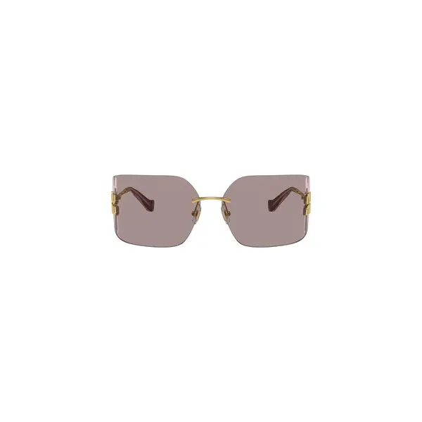 Miu Miu Aube Sunglasses - Mauve Lenses