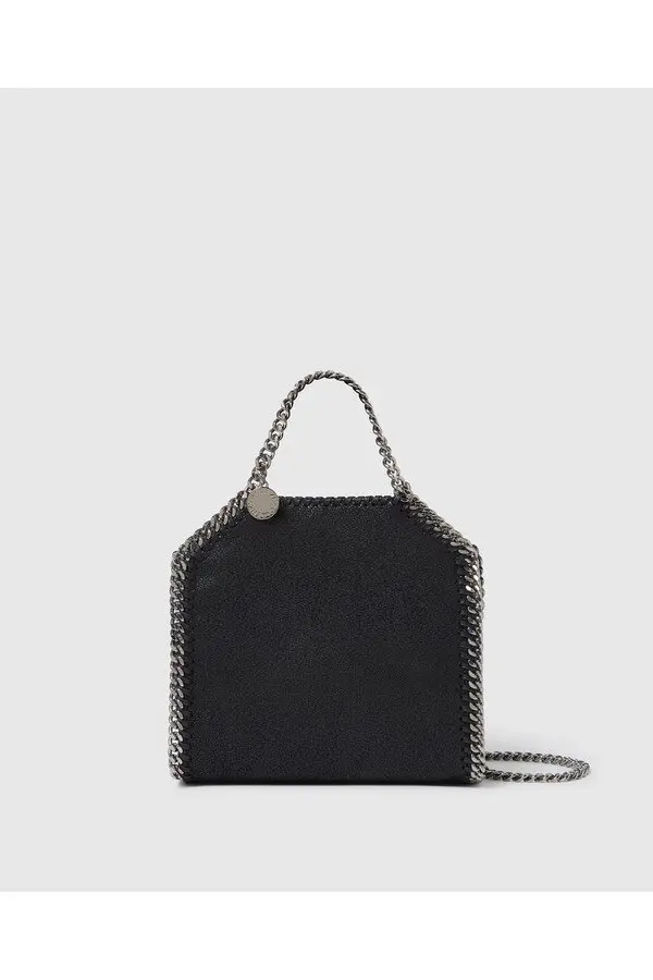 Stella McCartney Falabella Tiny Tote Bag - Black