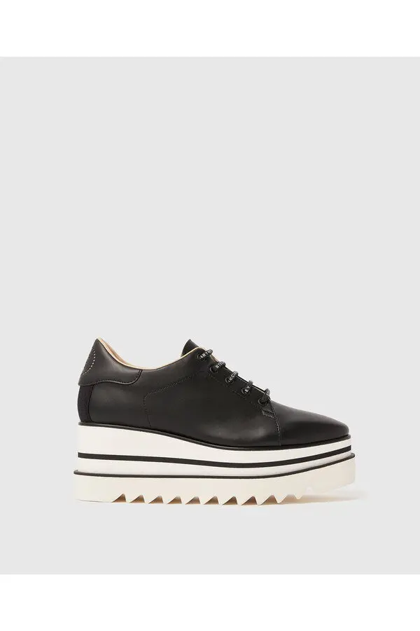 Stella McCartney Sneak-elyse Platform Sneakers - Black
