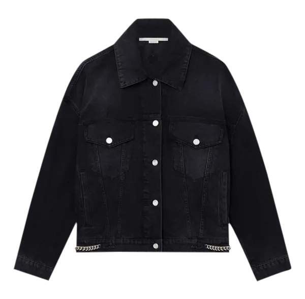 Stella McCartney Falabella Oversized Denim Jacket
