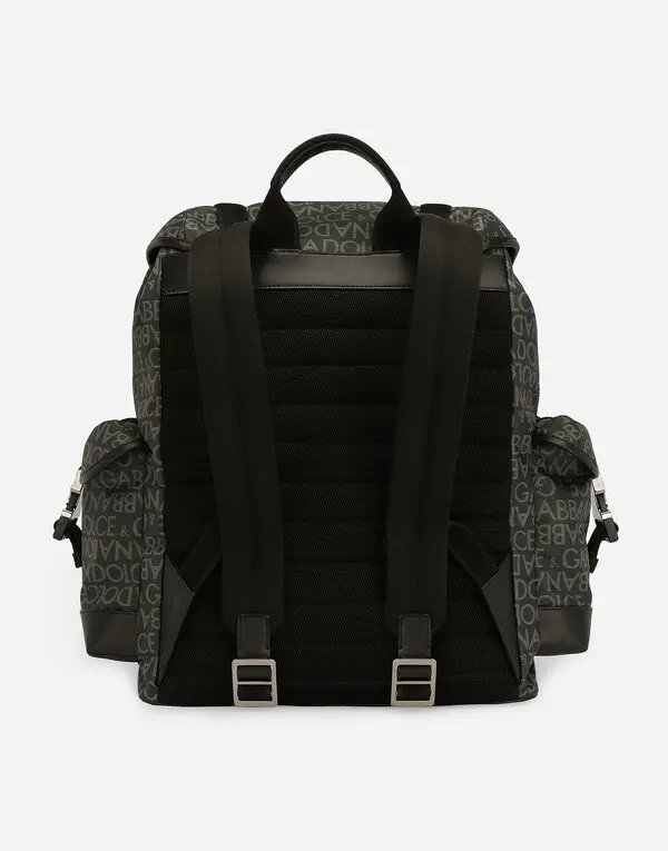 Dolce & Gabbana Coated Jacquard Backpack