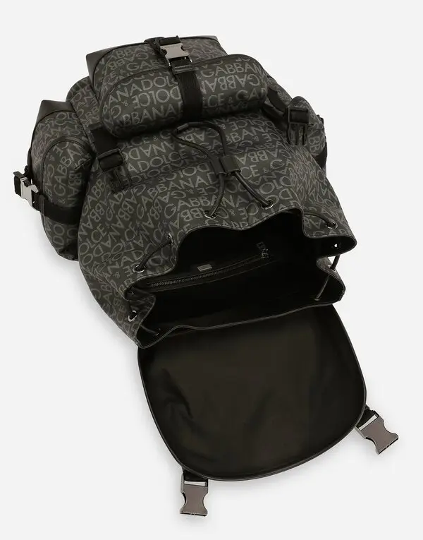 Dolce & Gabbana Coated Jacquard Backpack