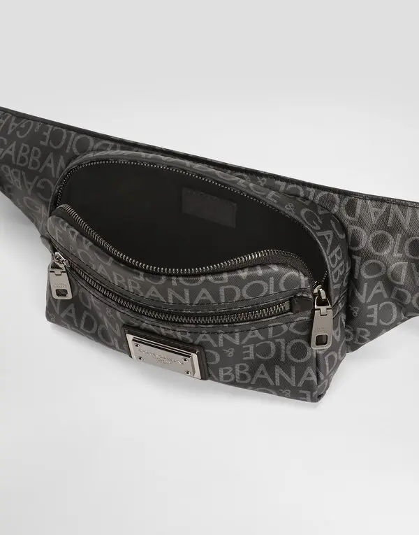 Dolce & Gabbana Small Jacquard Belt Bag - Multicolor