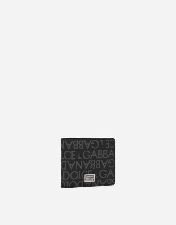 Dolce & Gabbana Coated Jacquard Bifold Wallet - Multicolor