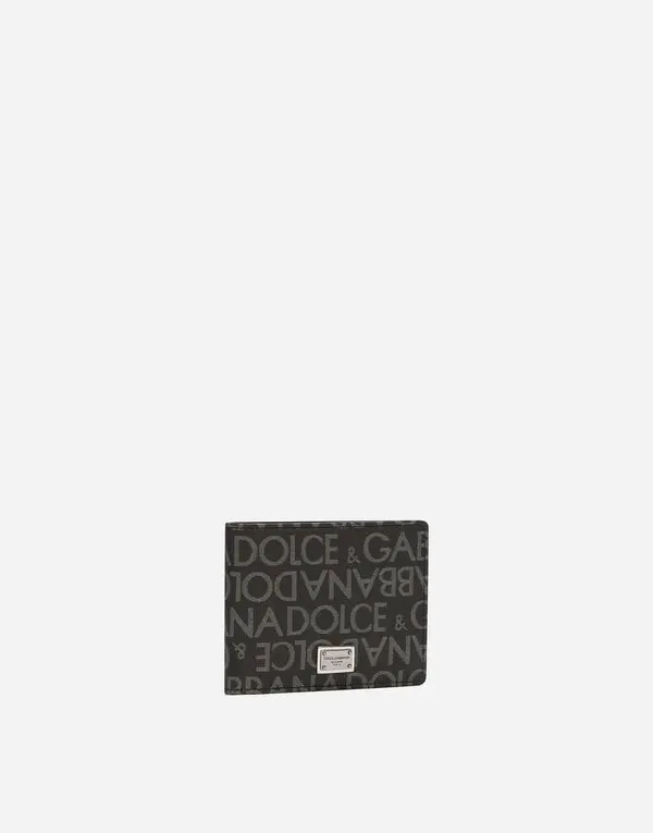 Dolce & Gabbana Coated Jacquard Bifold Wallet - Multicolor