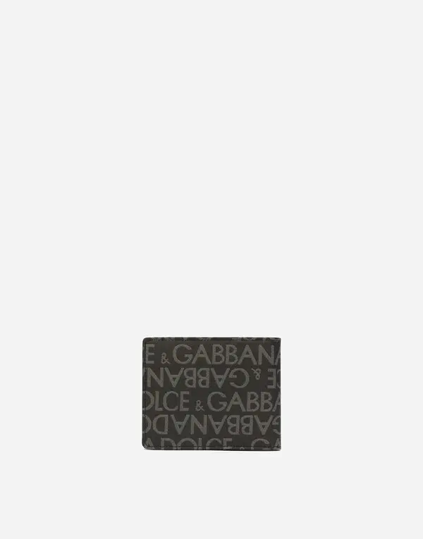 Dolce & Gabbana Coated Jacquard Bifold Wallet - Multicolor