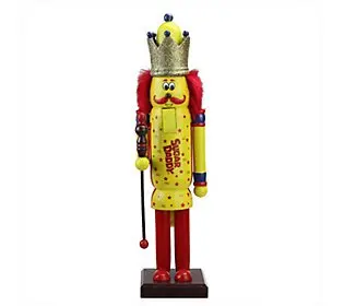 NORTHLIGHT 14' Sugar Daddy King Wooden Nutcrack R Figure - One-color