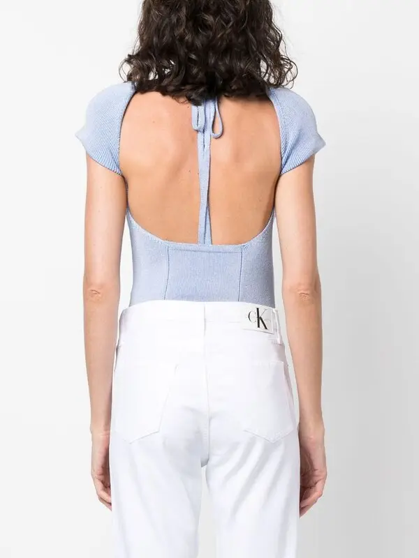 Calvin Klein Mid-rise Tapered-leg Jeans