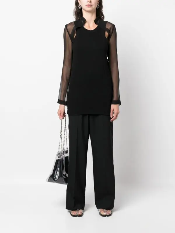Sacai Layered Cut-out Top