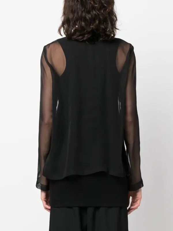 Sacai Layered Cut-out Top