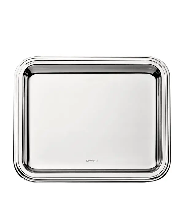 Christofle Plated Albi Tray - Silver