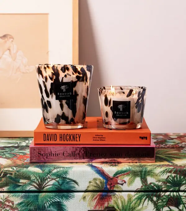 BAOBAB COLLECTION Pearls Candle - Black