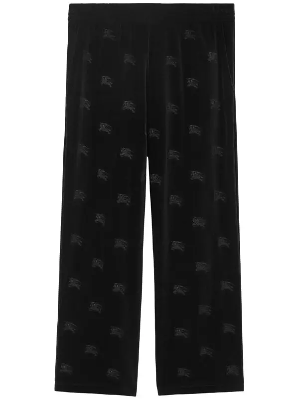 Burberry Monogram Velvet Jogger Pants
