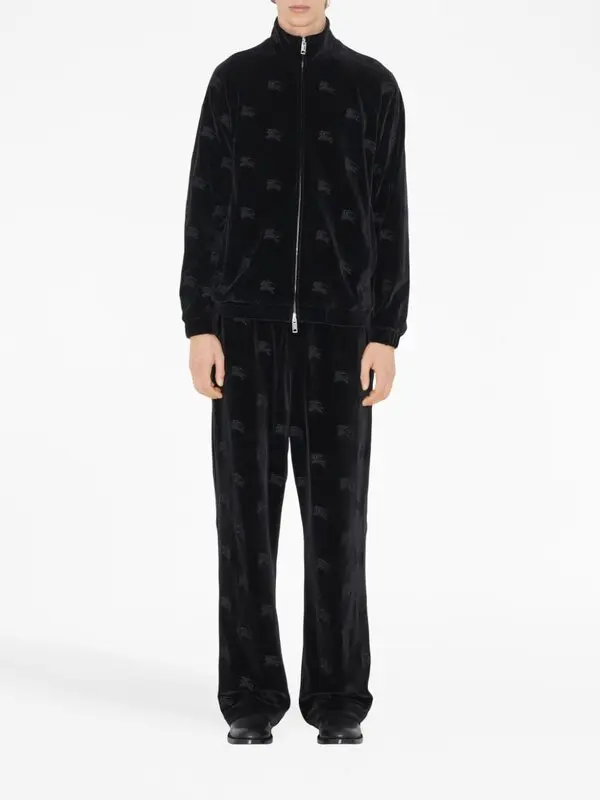 Burberry Monogram Velvet Jogger Pants