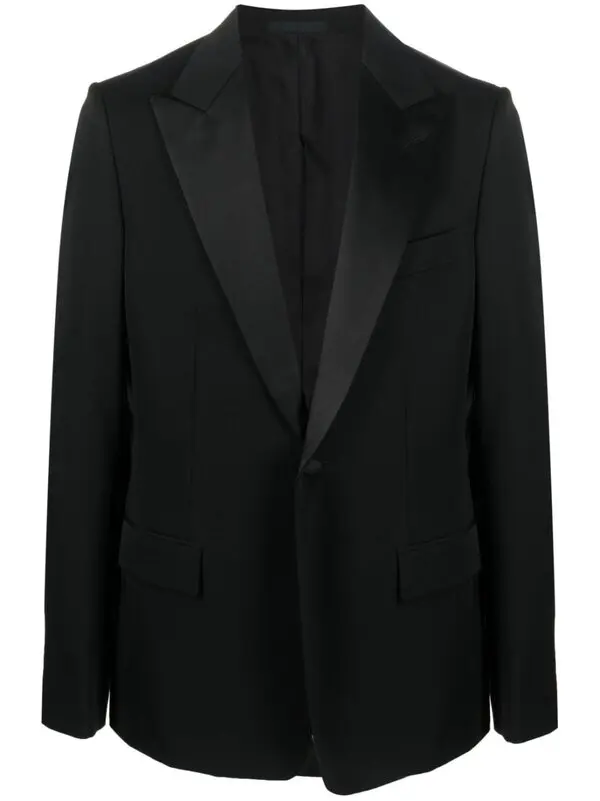 LANVIN Single-breasted Wool Tuxedo Jacket