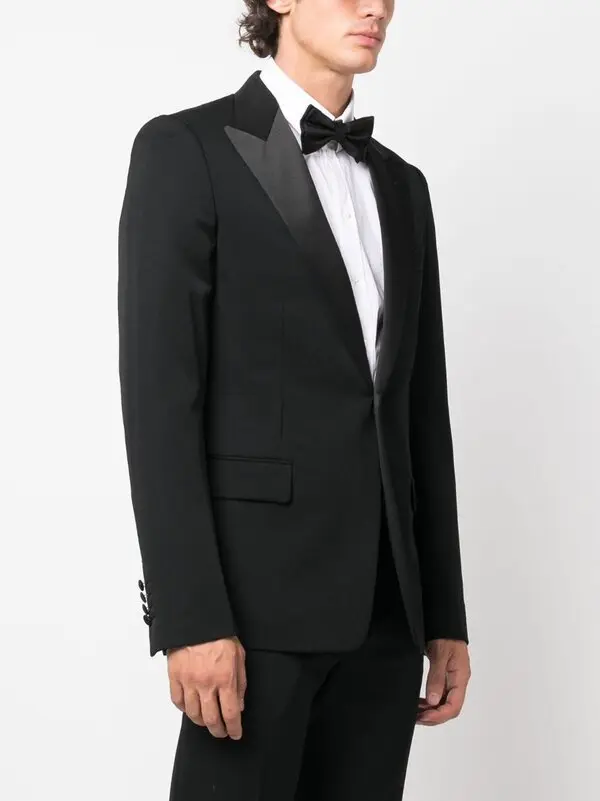 LANVIN Single-breasted Wool Tuxedo Jacket