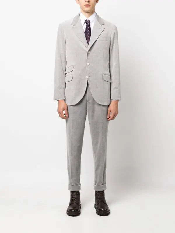 Brunello Cucinelli Single-breasted Suit Jacket