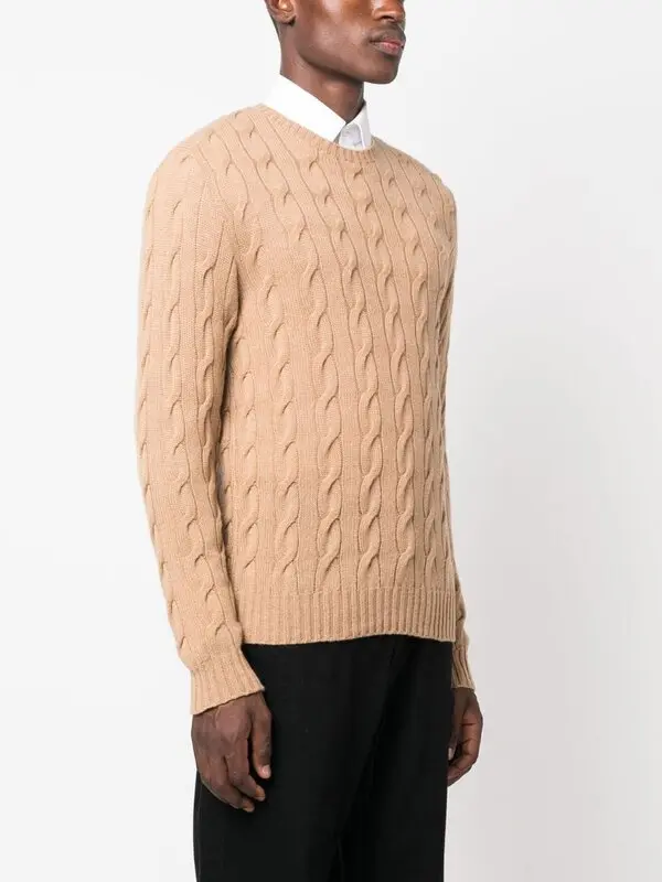 Ralph Lauren Purple Label Cable-knit Jumper - Neutrals