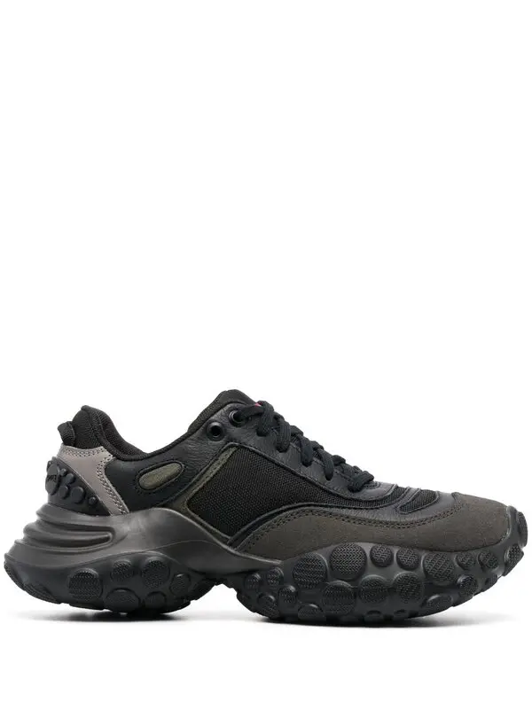 Camper Colour-block Panelled Sneakers - Black