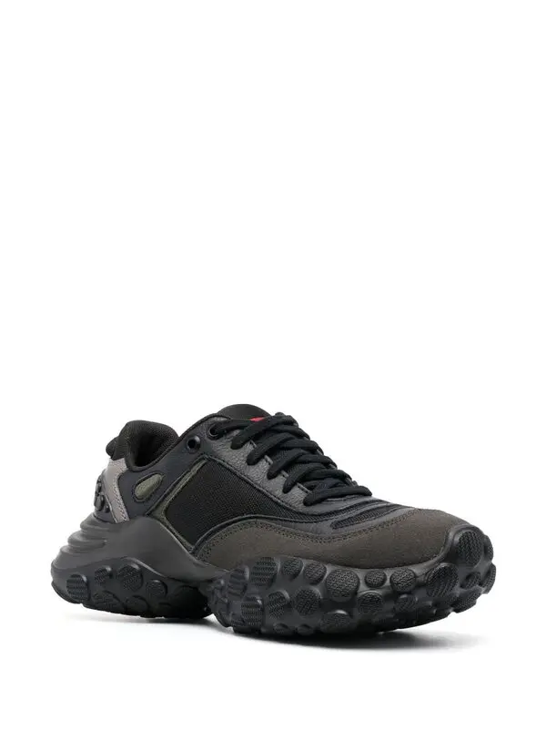 Camper Colour-block Panelled Sneakers - Black