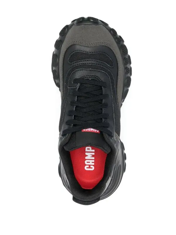 Camper Colour-block Panelled Sneakers - Black