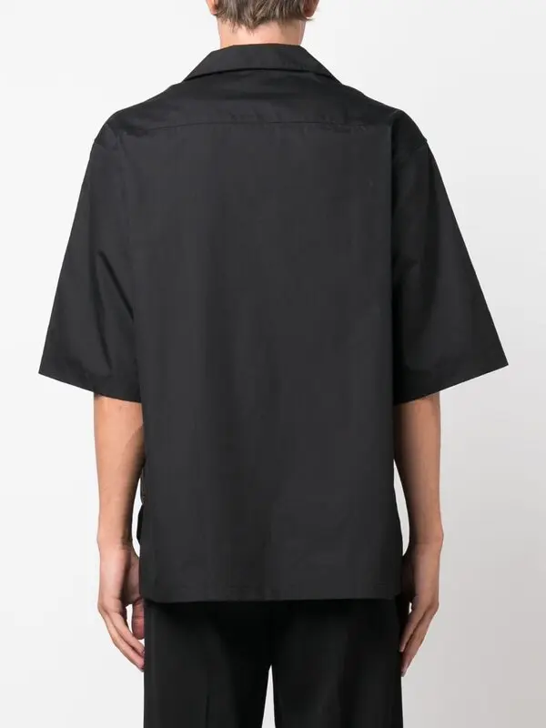 CHARLES JEFFREY Illustration-print Organic-cotton Shirt