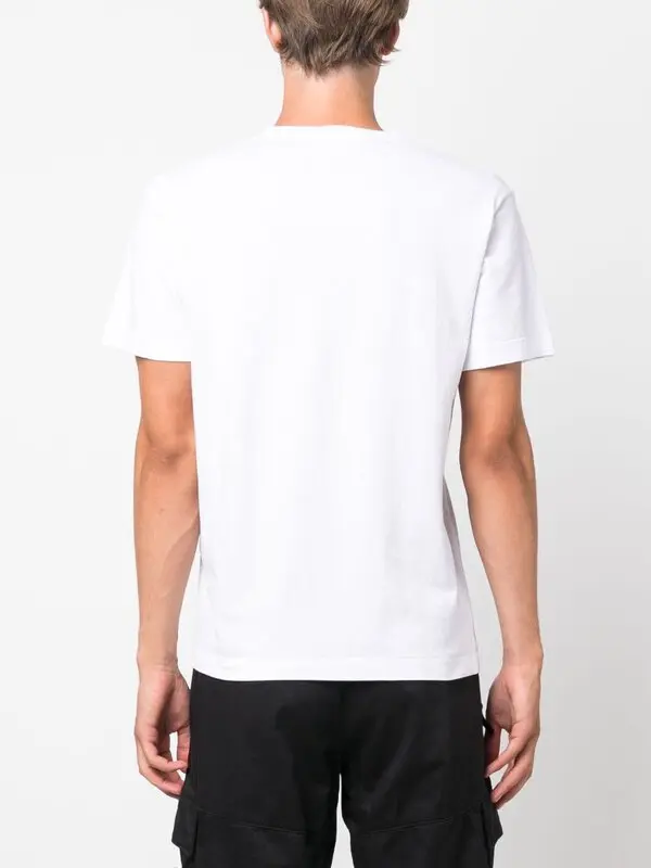 Stone Island Logo-print Cotton T-shirt