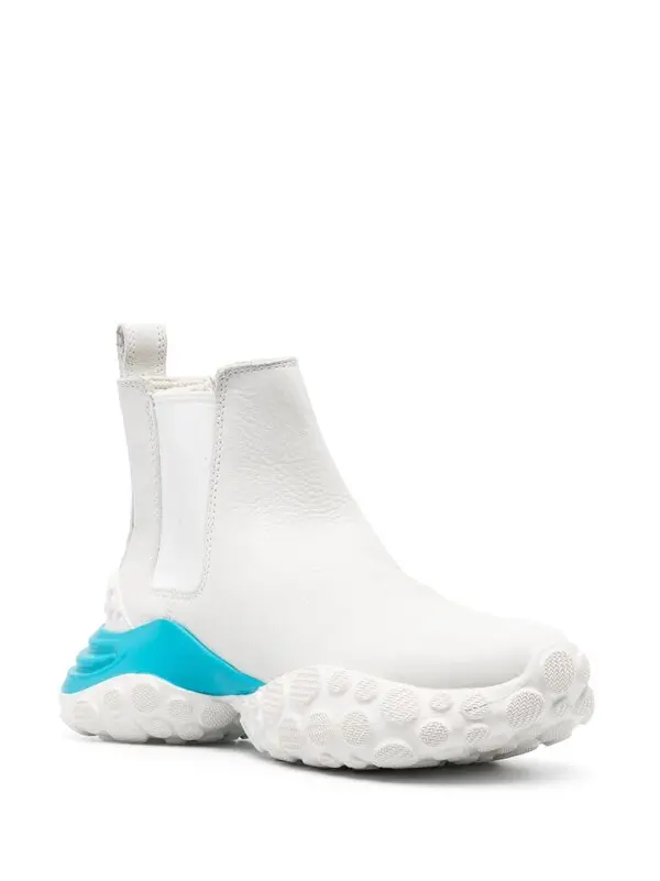 Camper Mars Chunky-sole Leather Boots - Neutrals