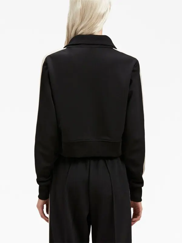 Palm Angels Side-stripe Track Jacket - Black