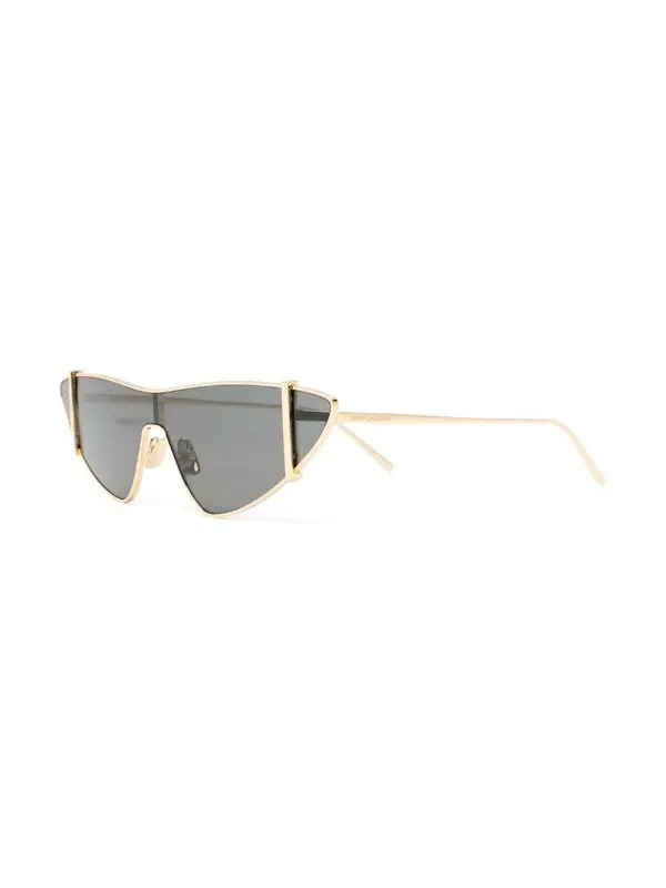 Saint Laurent Metallic Cat-eye Sunglasses