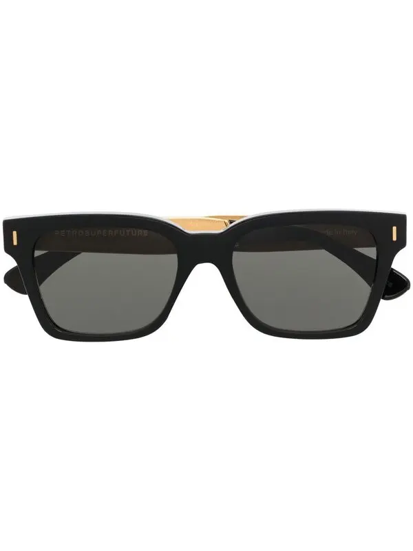 RETROSUPERFUTURE Francis Square-frame Sunglasses - Black