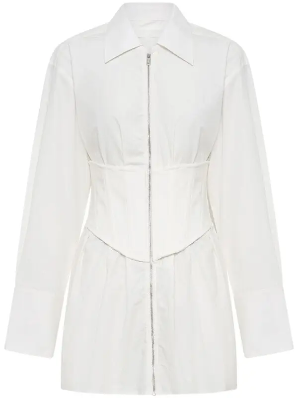 DION LEE Corset Organic-cotton Minidress