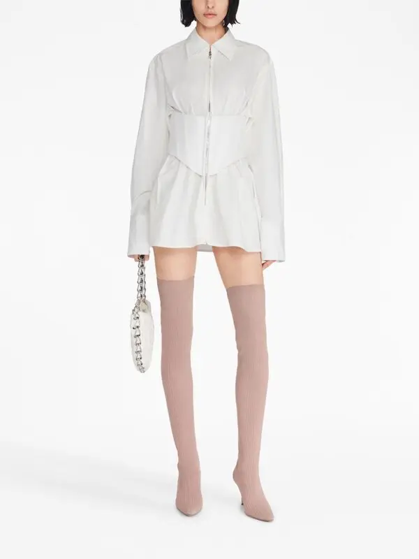 DION LEE Corset Organic-cotton Minidress