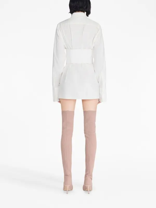 DION LEE Corset Organic-cotton Minidress