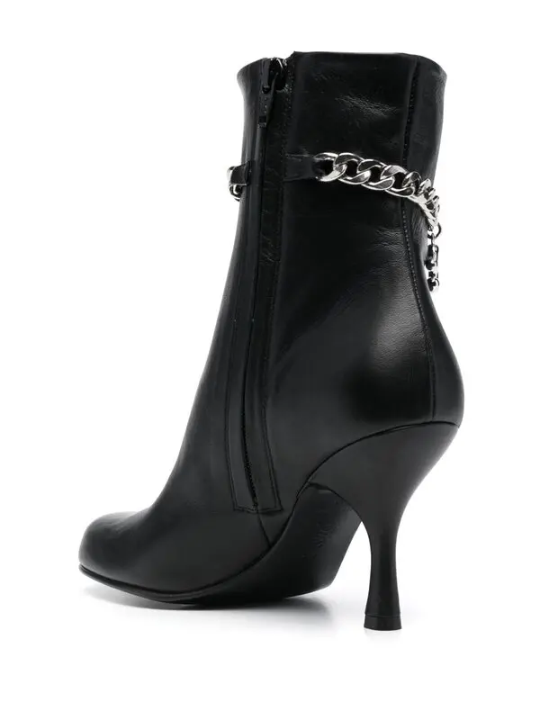 JW Anderson 80mm Logo-embellished Leather Boots