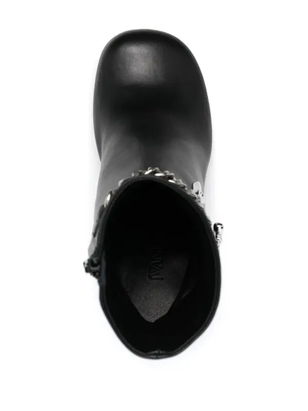 JW Anderson 80mm Logo-embellished Leather Boots
